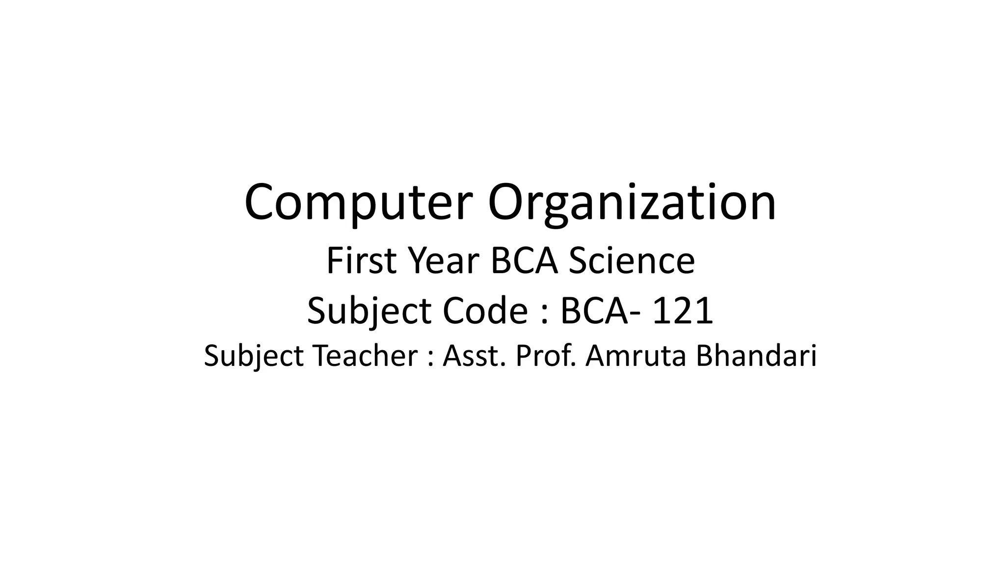 Unit 1 Data Representation And Computer Arithmetic Pptx Computing