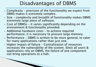 Unit 1: Introduction to DBMS Unit 1 Complete | PDF