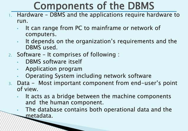 Unit 1: Introduction to DBMS Unit 1 Complete | PDF | Databases | Computer Software and Applications
