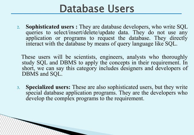 Unit 1: Introduction to DBMS Unit 1 Complete | PDF | Databases | Computer Software and Applications