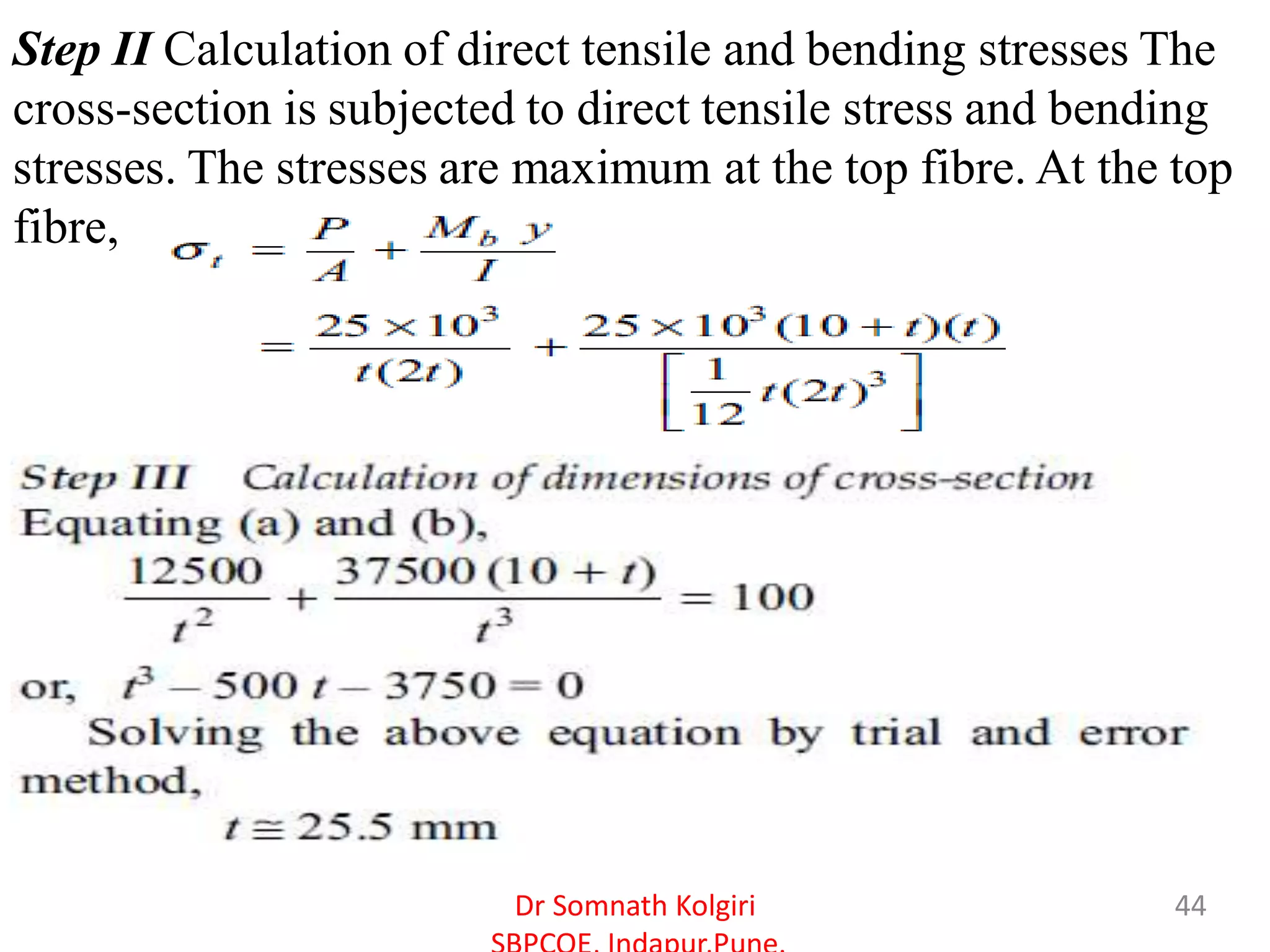 Unit1 designof levers | PDF