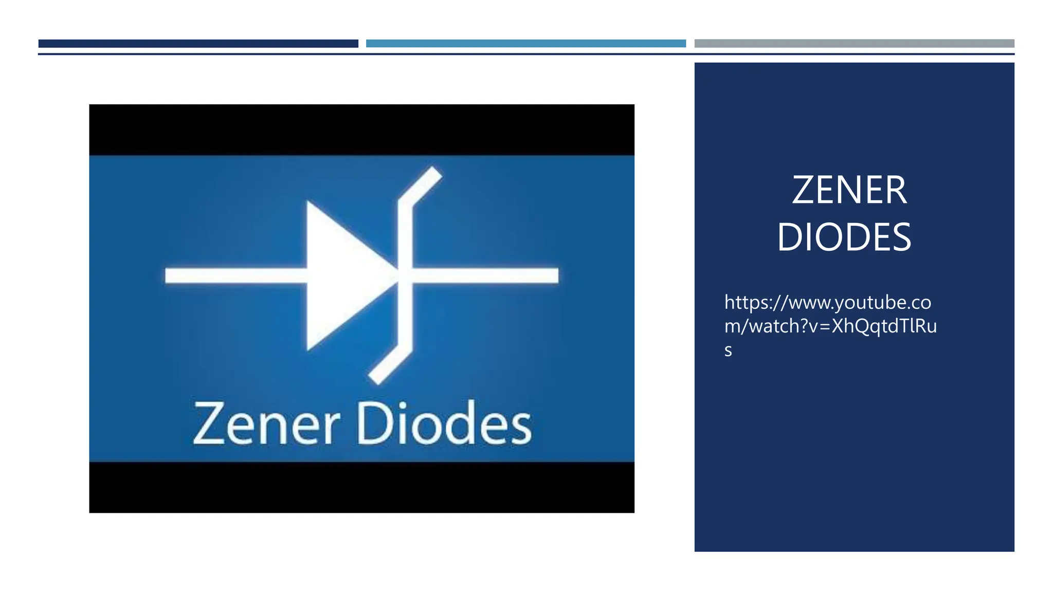 Electronic Principles: Different Types of Diodes | PPT