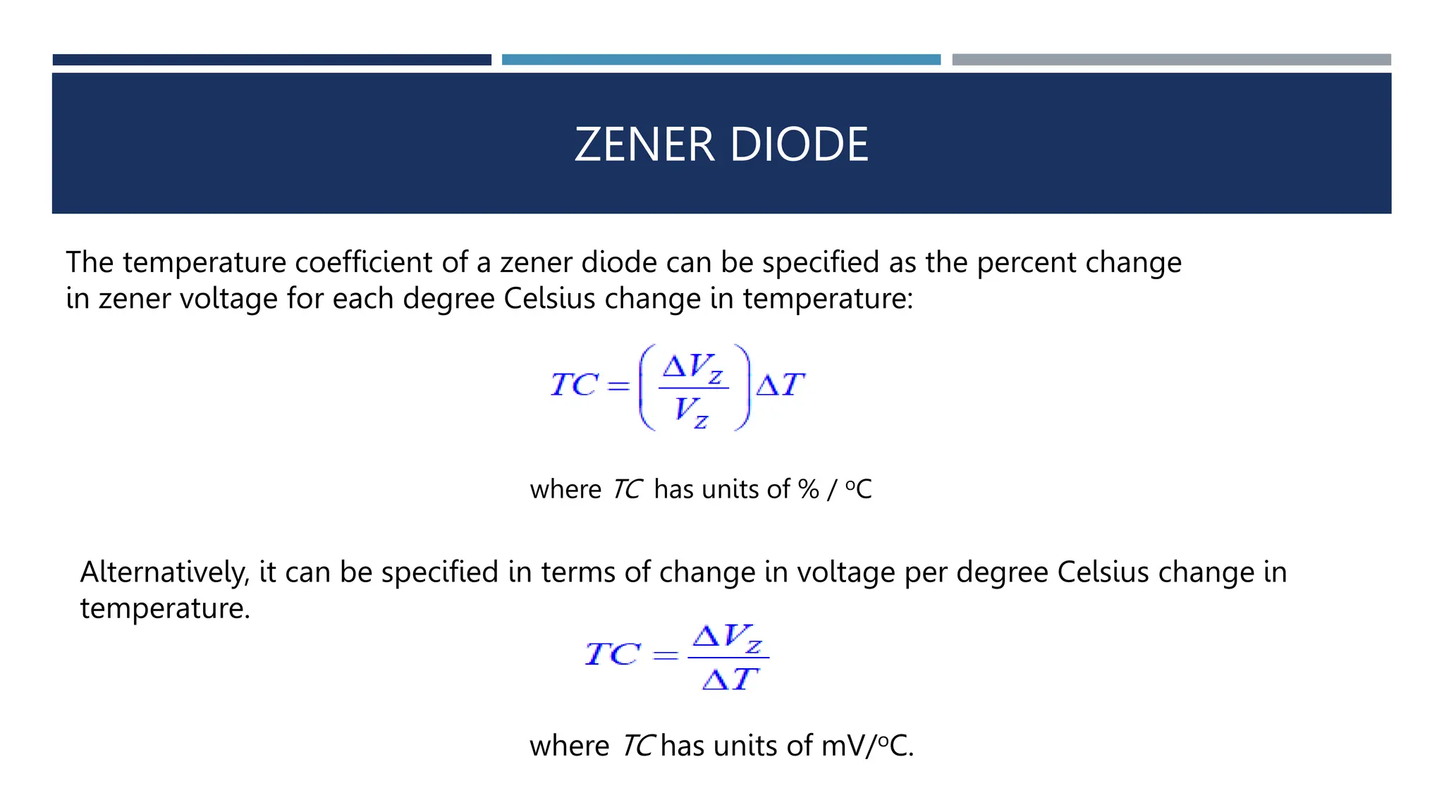 Electronic Principles: Different Types of Diodes | PPT