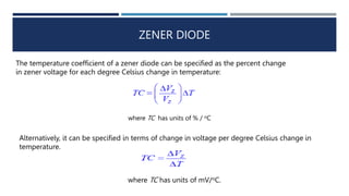 Electronic Principles: Different Types of Diodes | PPT