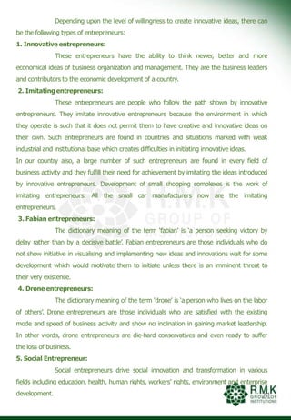 Unit 1 - Digital Notes - MG 8091 EDP - VIII Sem 2021-22 Even.pdf