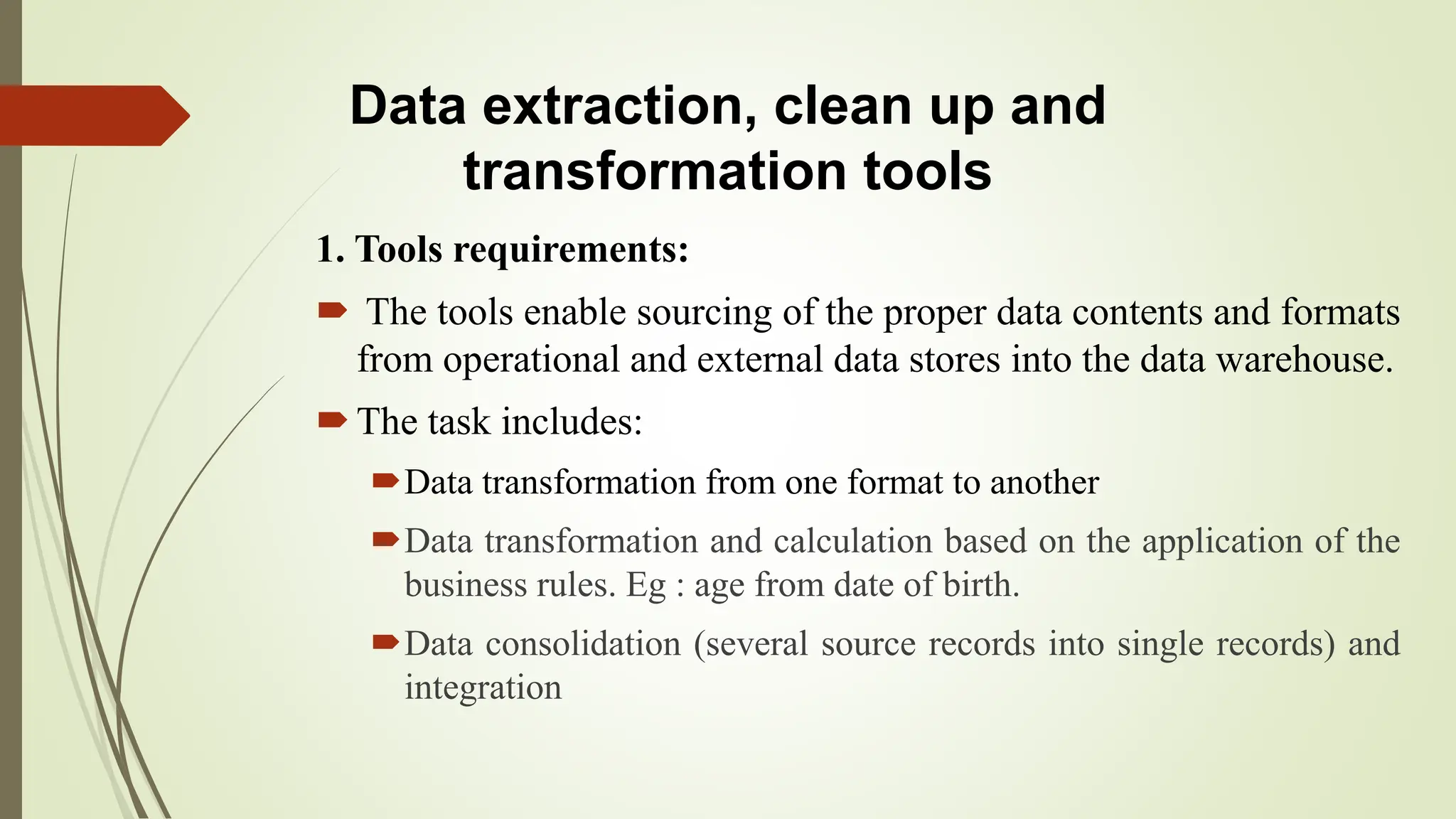 UNIT - 1 Part 2: Data Warehousing and Data Mining | PPT