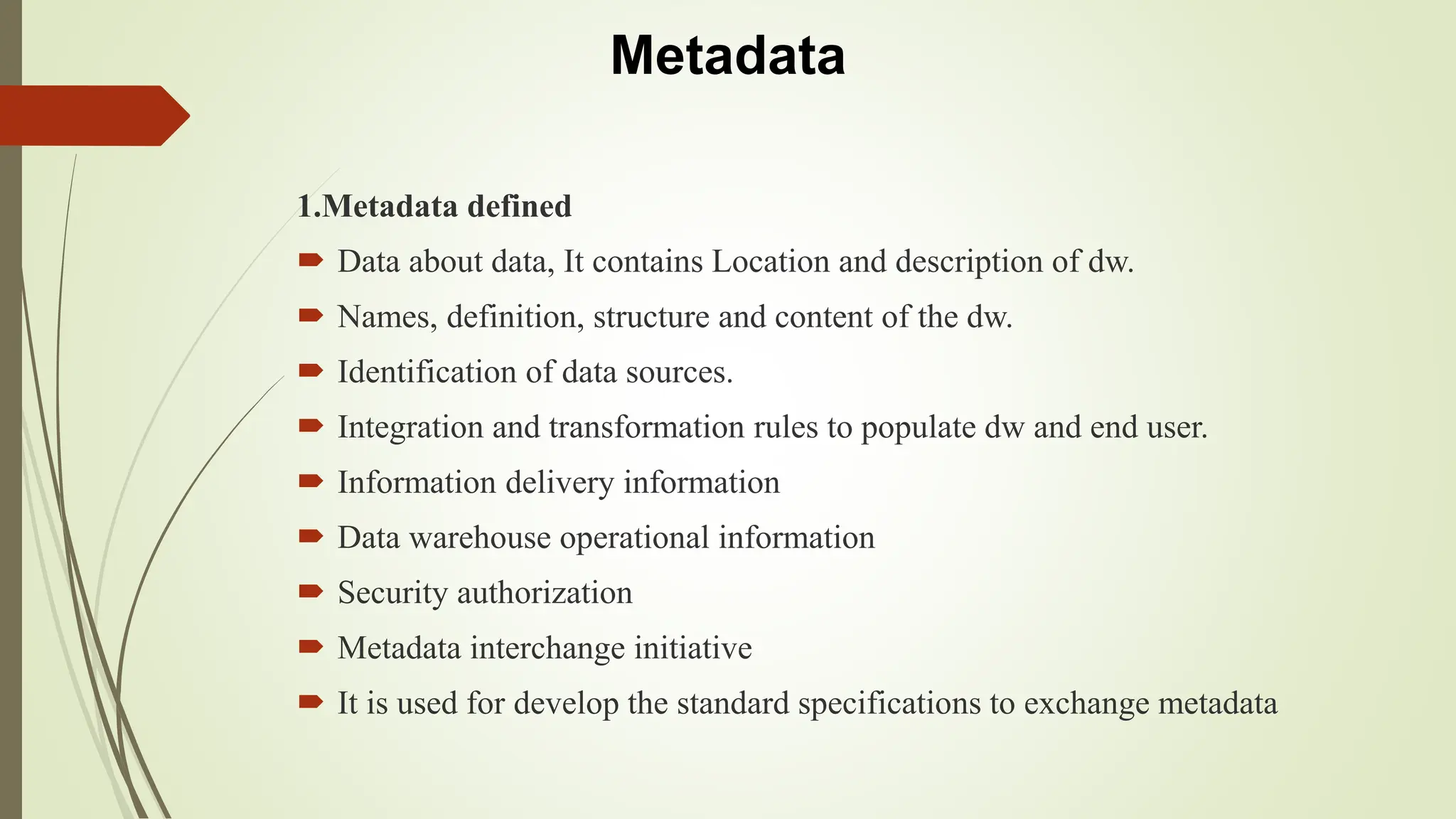 UNIT - 1 Part 2: Data Warehousing and Data Mining | PPT