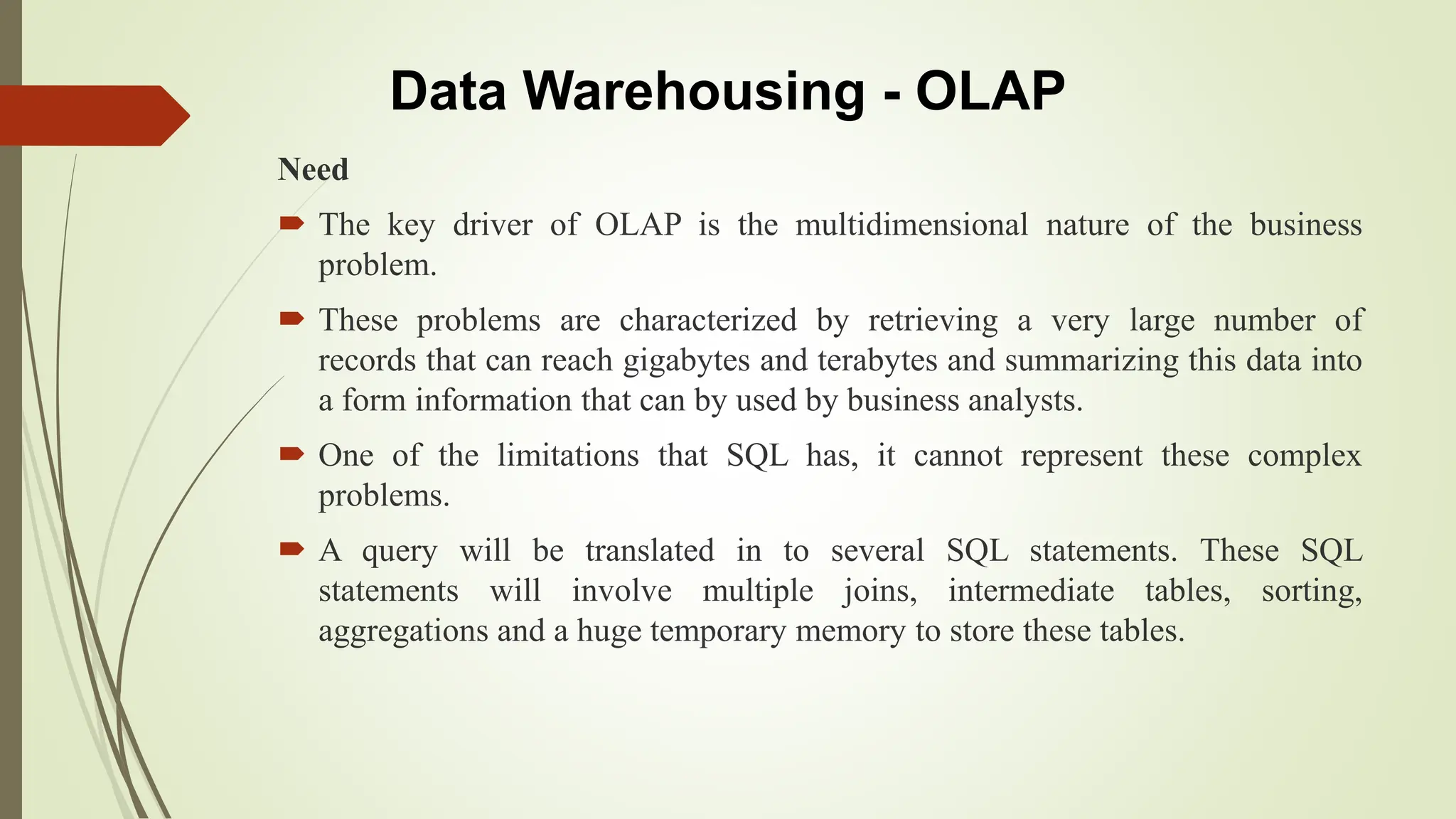 UNIT - 1 Part 2: Data Warehousing and Data Mining | PPT