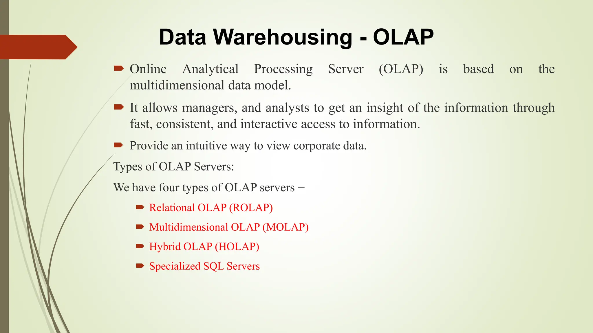 UNIT - 1 Part 2: Data Warehousing and Data Mining | PPT