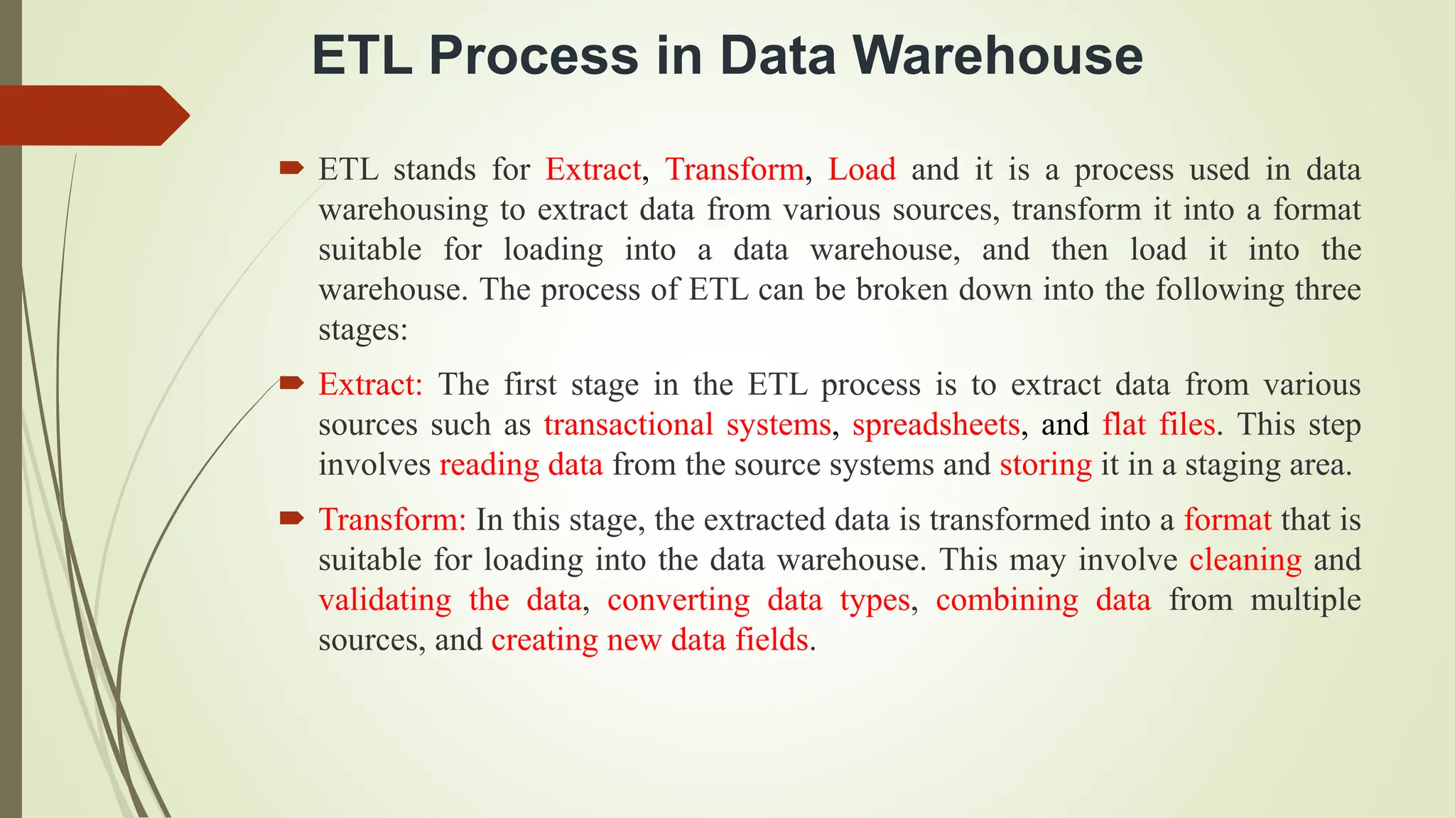 UNIT - 1 Part 2: Data Warehousing and Data Mining | PPT