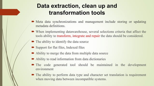 UNIT - 1 Part 2: Data Warehousing and Data Mining | PPT