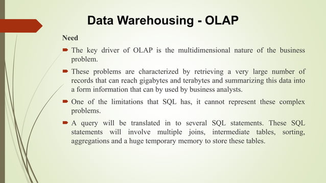 UNIT - 1 Part 2: Data Warehousing and Data Mining | PPT
