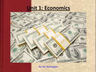Unit 1 Economics | PPTX