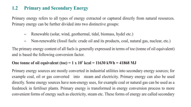 energy conservation | PPT