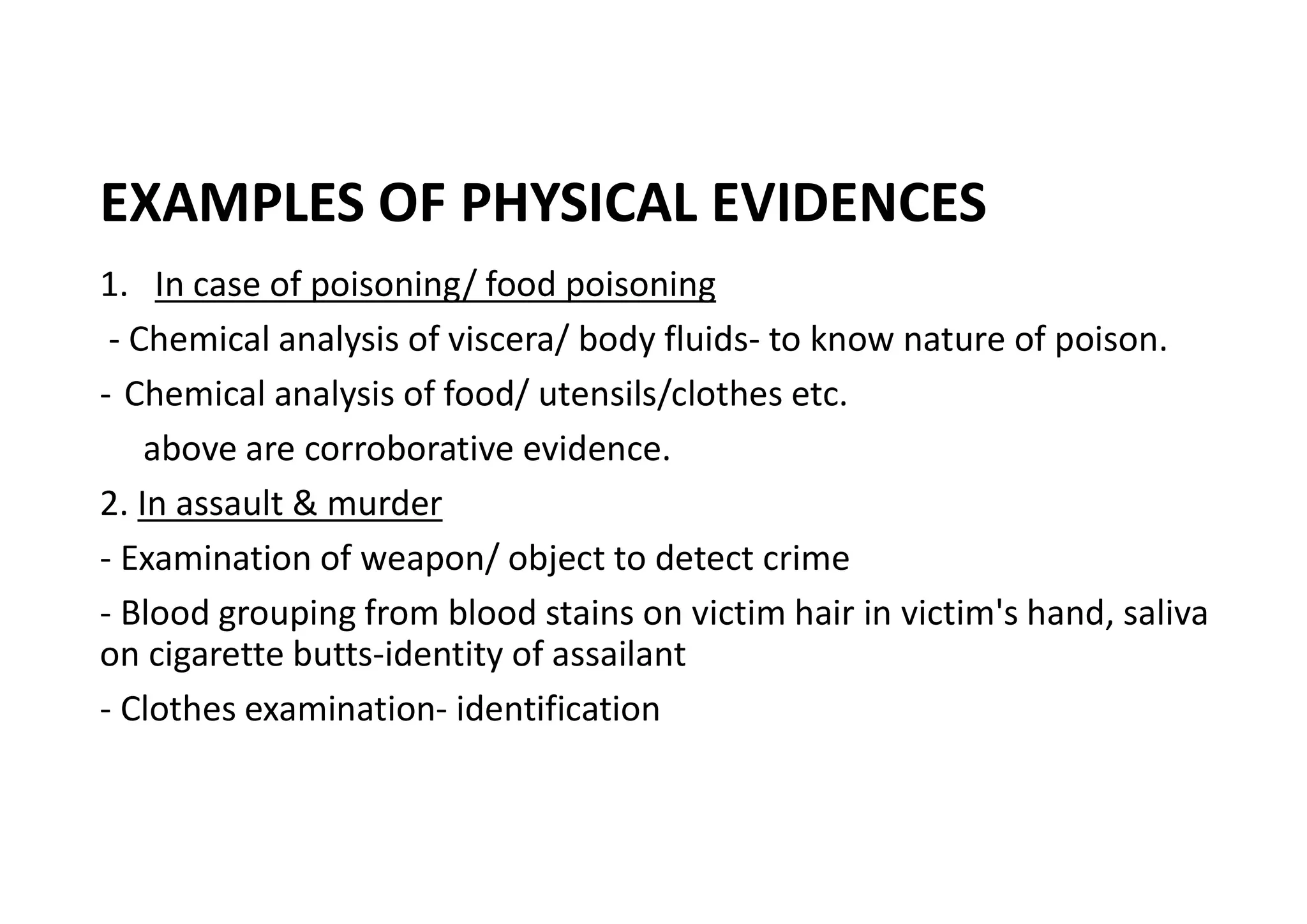 UNIT 1 - FORENSIC SCIENCE Nursing - nature of forensic science and ...