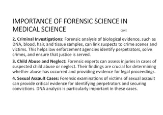 UNIT 1 - FORENSIC SCIENCE Nursing - nature of forensic science and ...