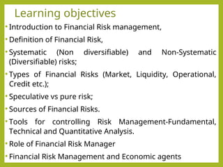 Unit 1 - Foundation of Financial Risk Management n.ppt