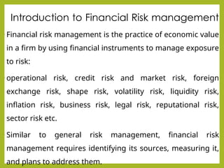 Unit 1 - Foundation of Financial Risk Management n.ppt