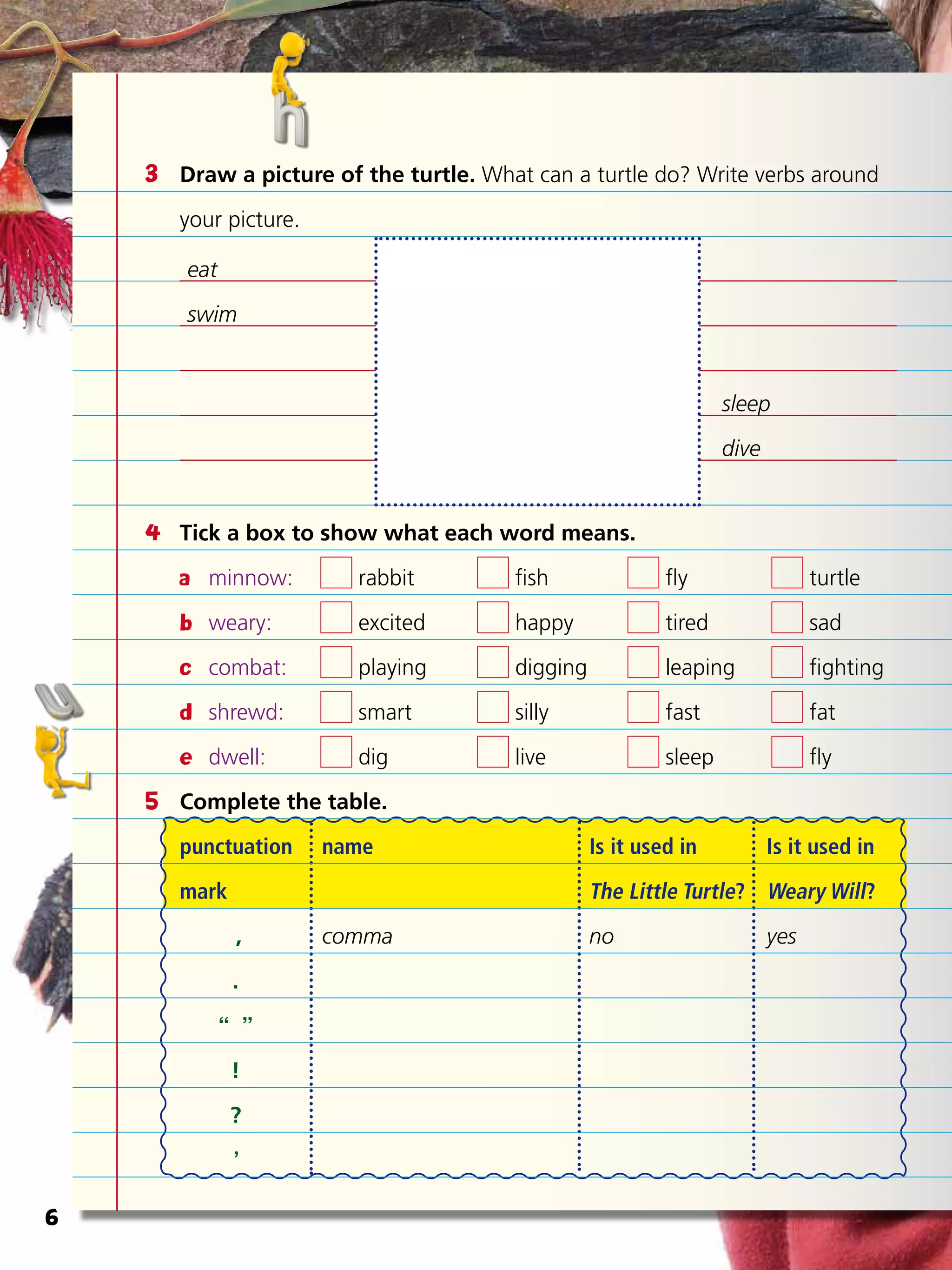 Reading Eggs - Turtle, Wombat poems | PDF