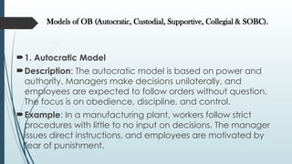 Unit 1- Fundamentals of OB- Dr. Prachi Ajeet.pptx | Free Download