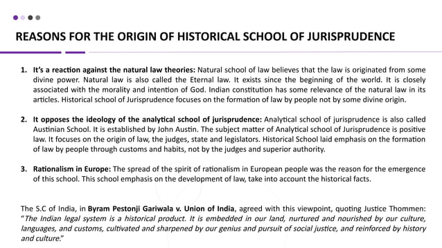 UNIT 1-HISTORICAL SCHOOL OF JURISPRUDENCE.pptx