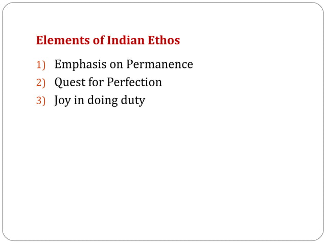 Unit 1 - Indian Ethos – An Overview.pptx | Hinduism | Religion ...