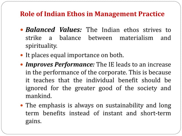 Unit 1 - Indian Ethos – An Overview.pptx | Hinduism | Religion ...