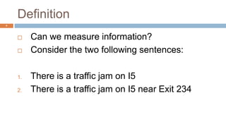 Information Theory | PPTX