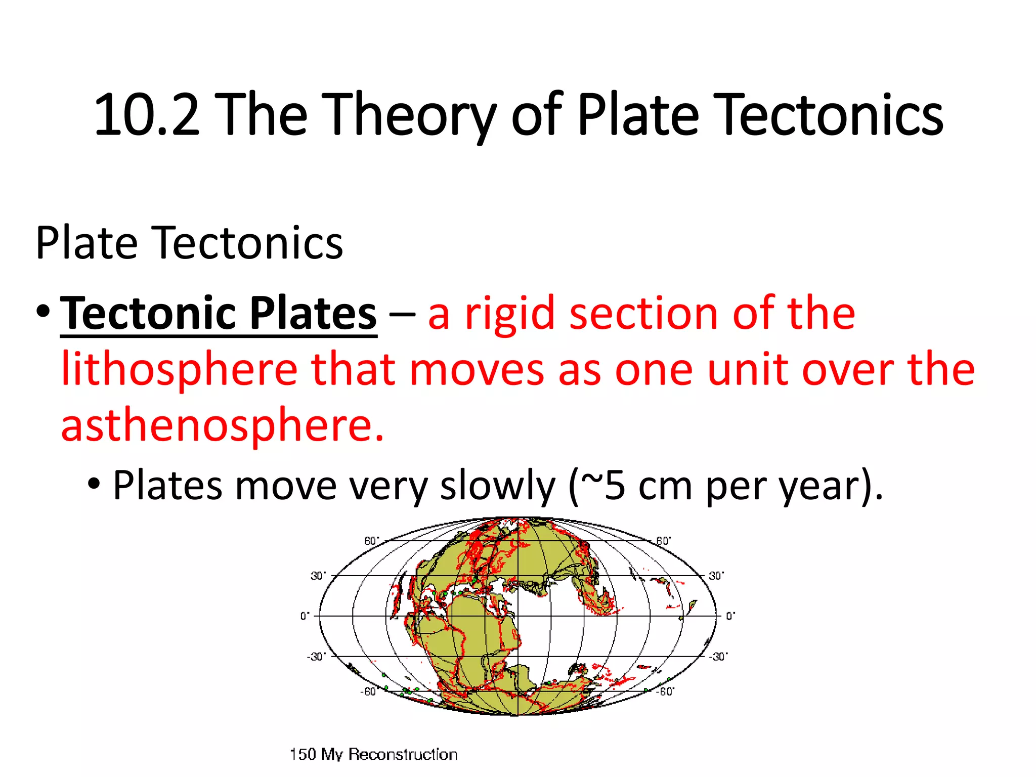Unit 1 - Inside the Earth and Plate Tectonics (2017/2018) | PPTX