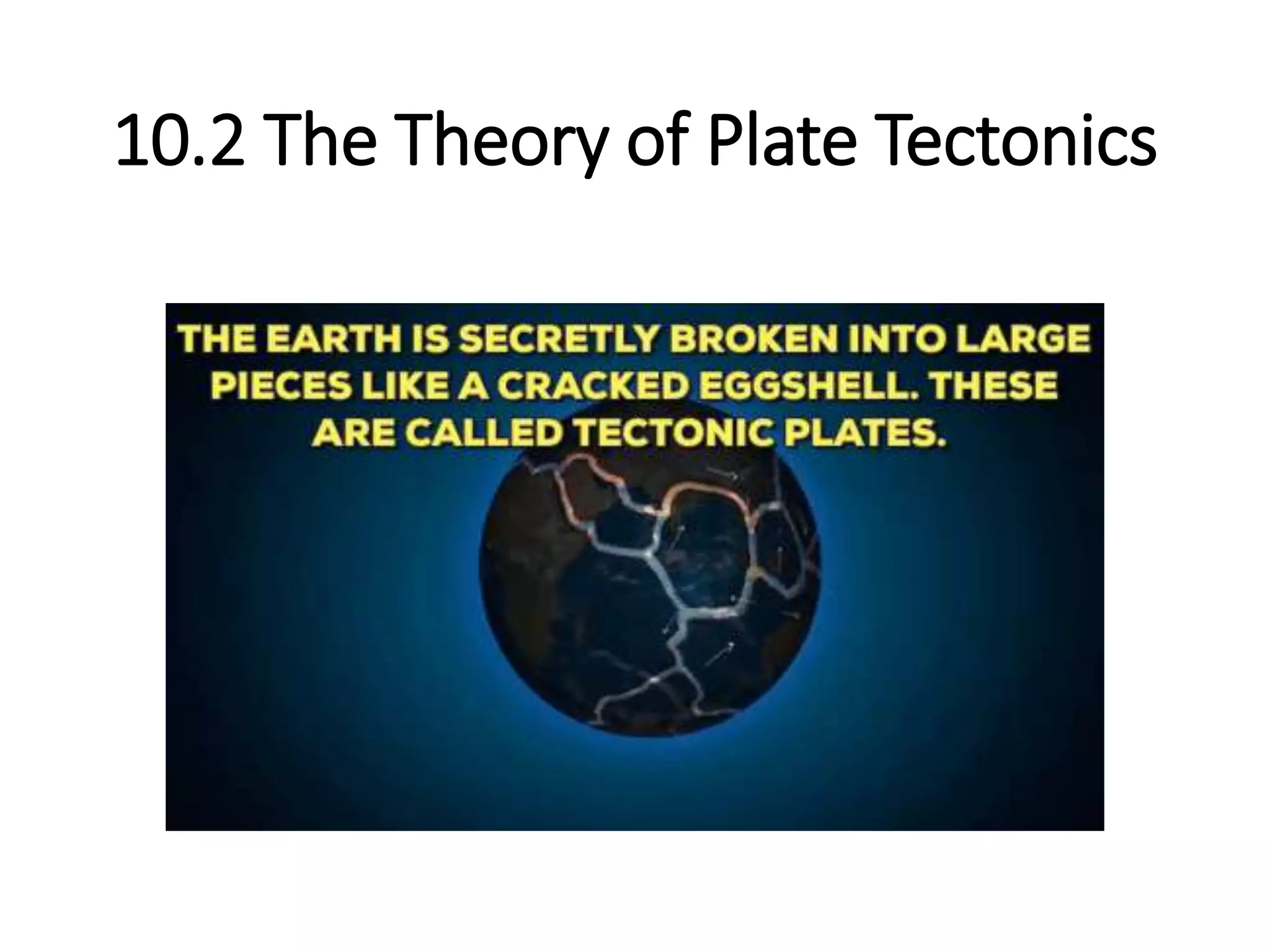 Unit 1 - Inside the Earth and Plate Tectonics (2017/2018) | PPTX