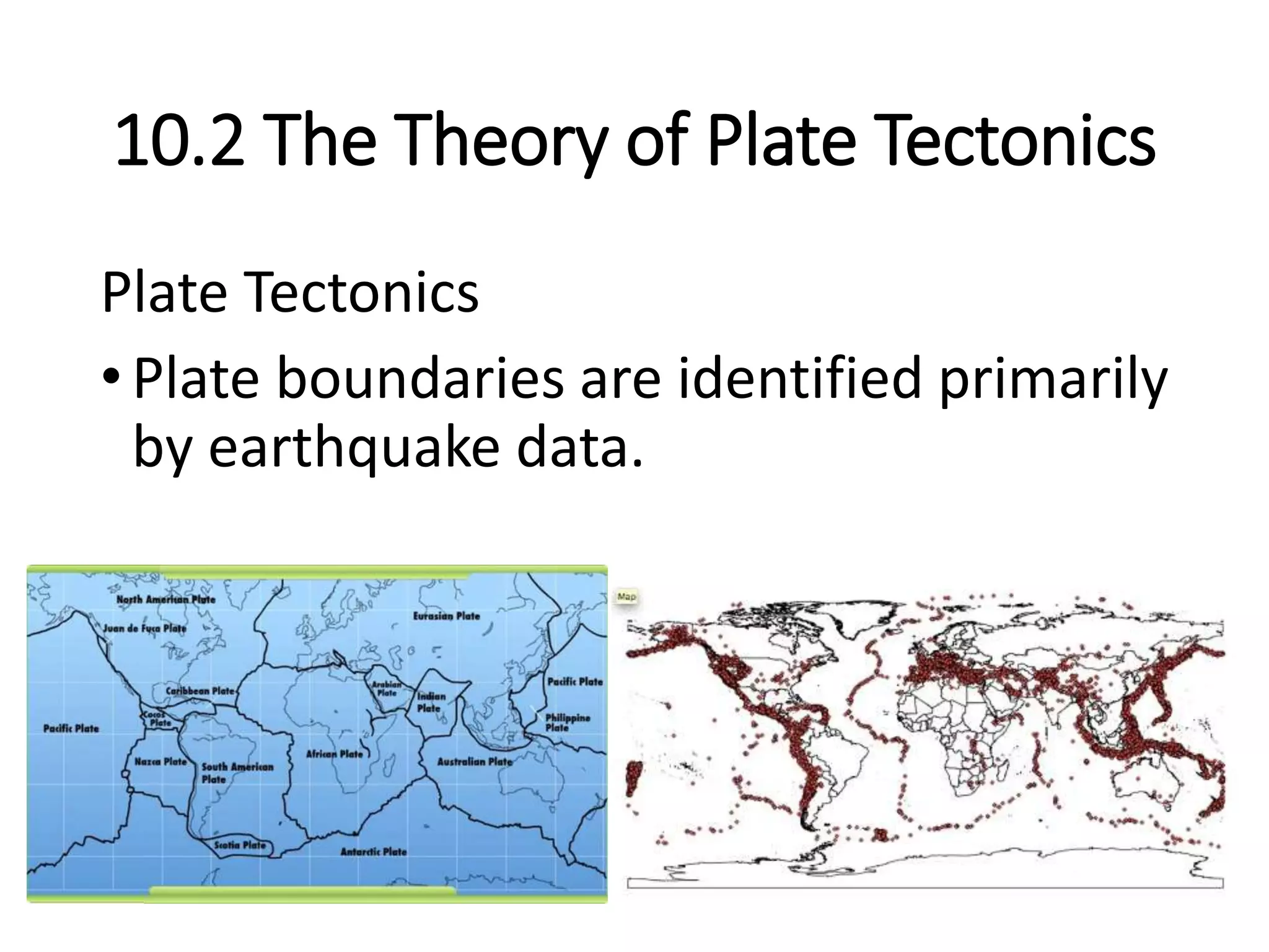Unit 1 - Inside the Earth and Plate Tectonics (2017/2018) | PPTX