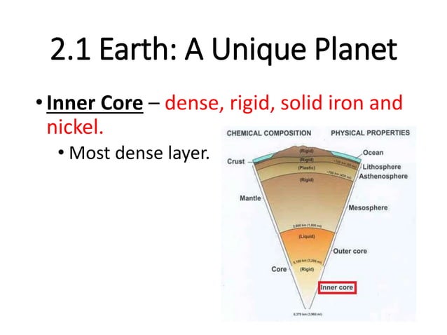 Unit 1 - Inside the Earth and Plate Tectonics (2017/2018) | PPTX