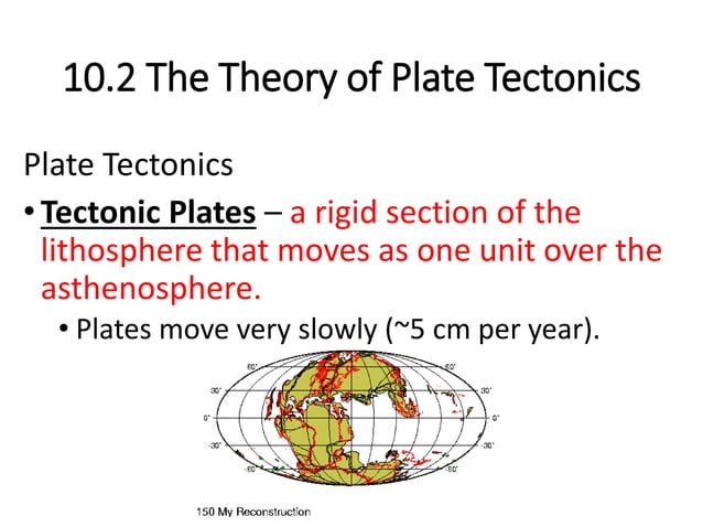 Unit 1 - Inside the Earth and Plate Tectonics (2017/2018) | PPTX