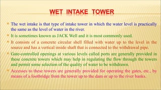Unit 1 - Intake of water, Pumping and gravity scheme.ppt
