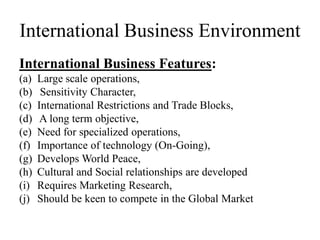 Unit 1 international business 6th semester bbm notes pdf | PDF ...