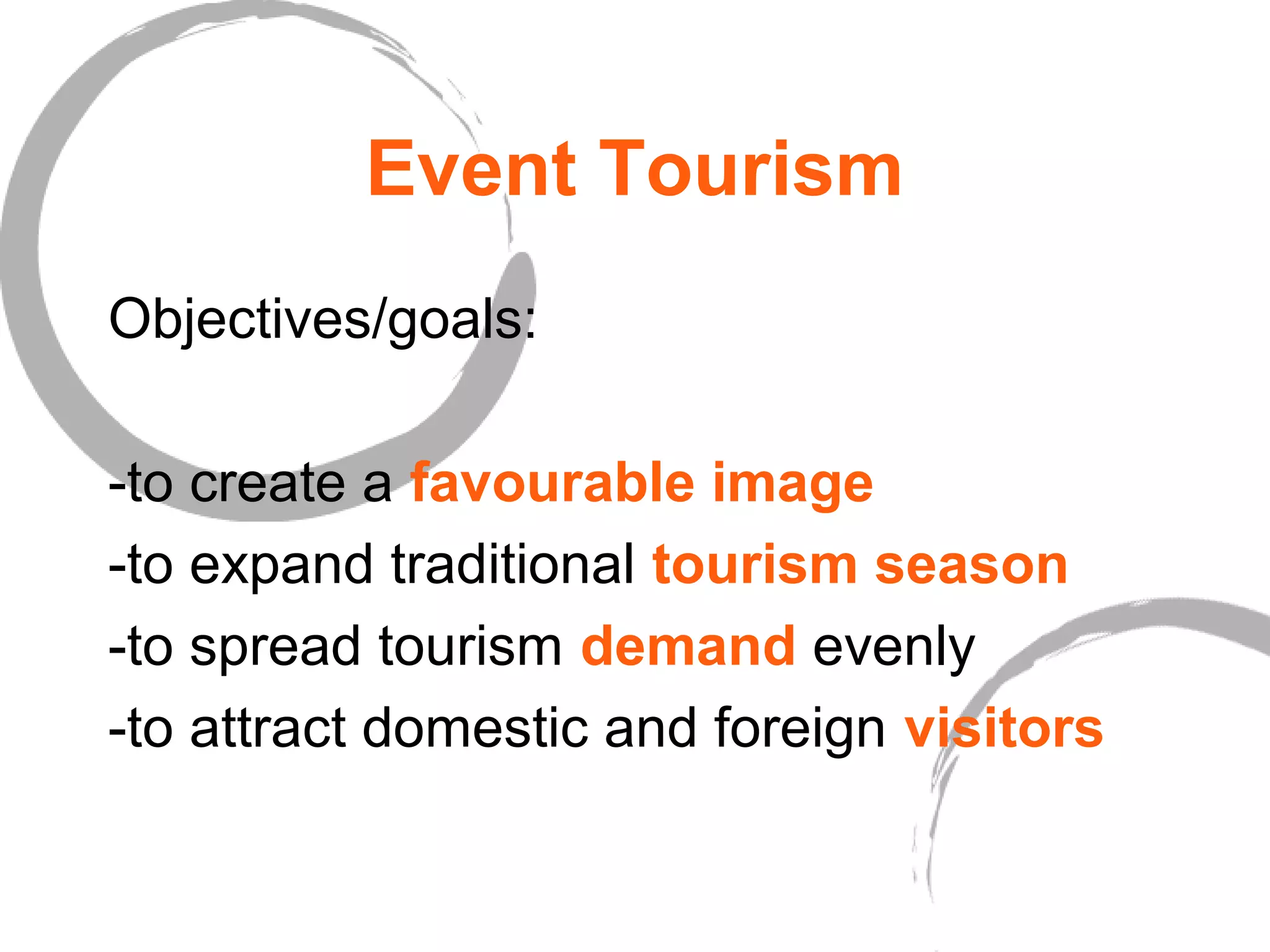 event tourism | PPT