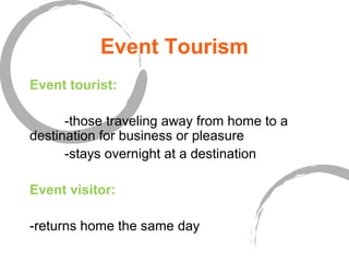 event tourism | PPT