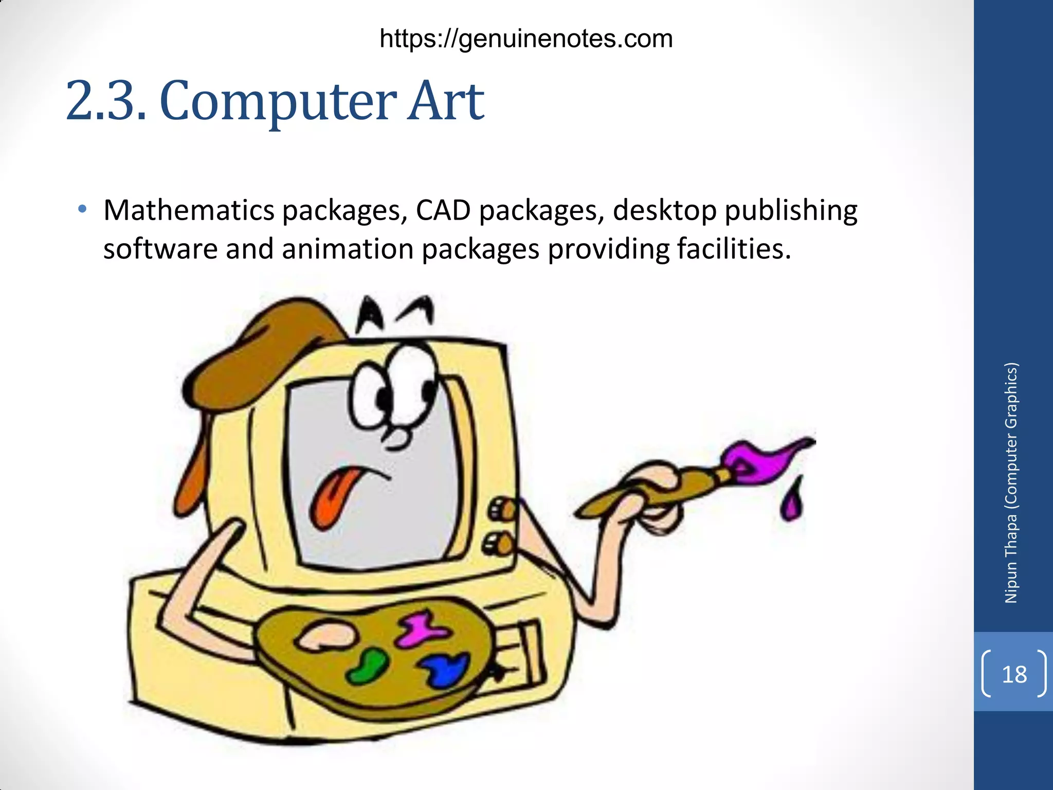 UNIT_1-Introduction-to-Computer-Graphics.pdf | Computer Animation | Computer Software and ...