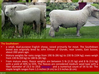 Overview of Goat and Sheep Prod'n & Mngt. and Breeds | PPTX