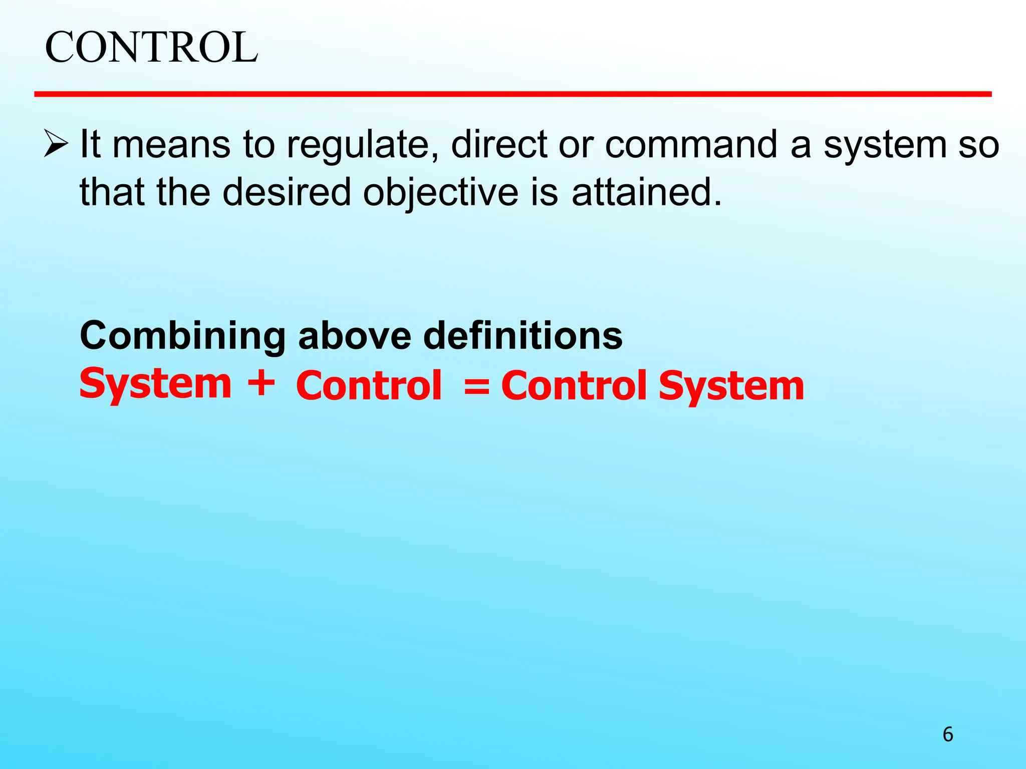 Unit 1 Introduction Of Control Systempptx