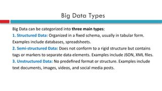 Unit 1 - Introduction to Big Data and hadoop.pptx | Free Download