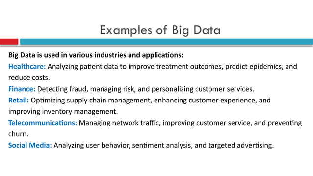 Unit 1 - Introduction to Big Data and hadoop.pptx | Free Download