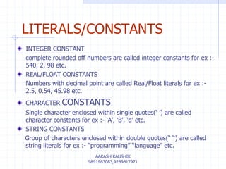 c++ programming Unit 1 introduction to c++ | PPTX