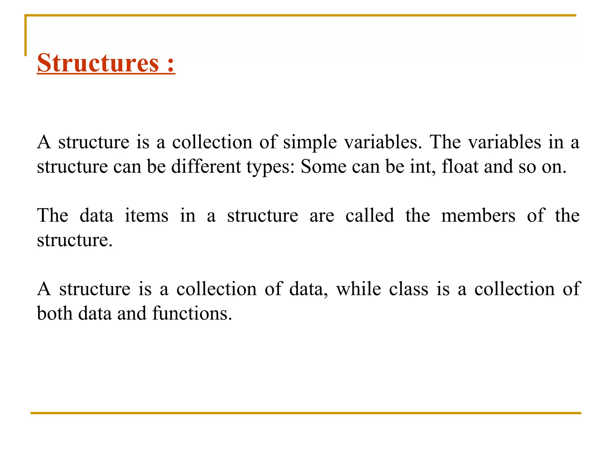 Unit 1 Introduction To Data Structure Ppt Programming Languages Computing