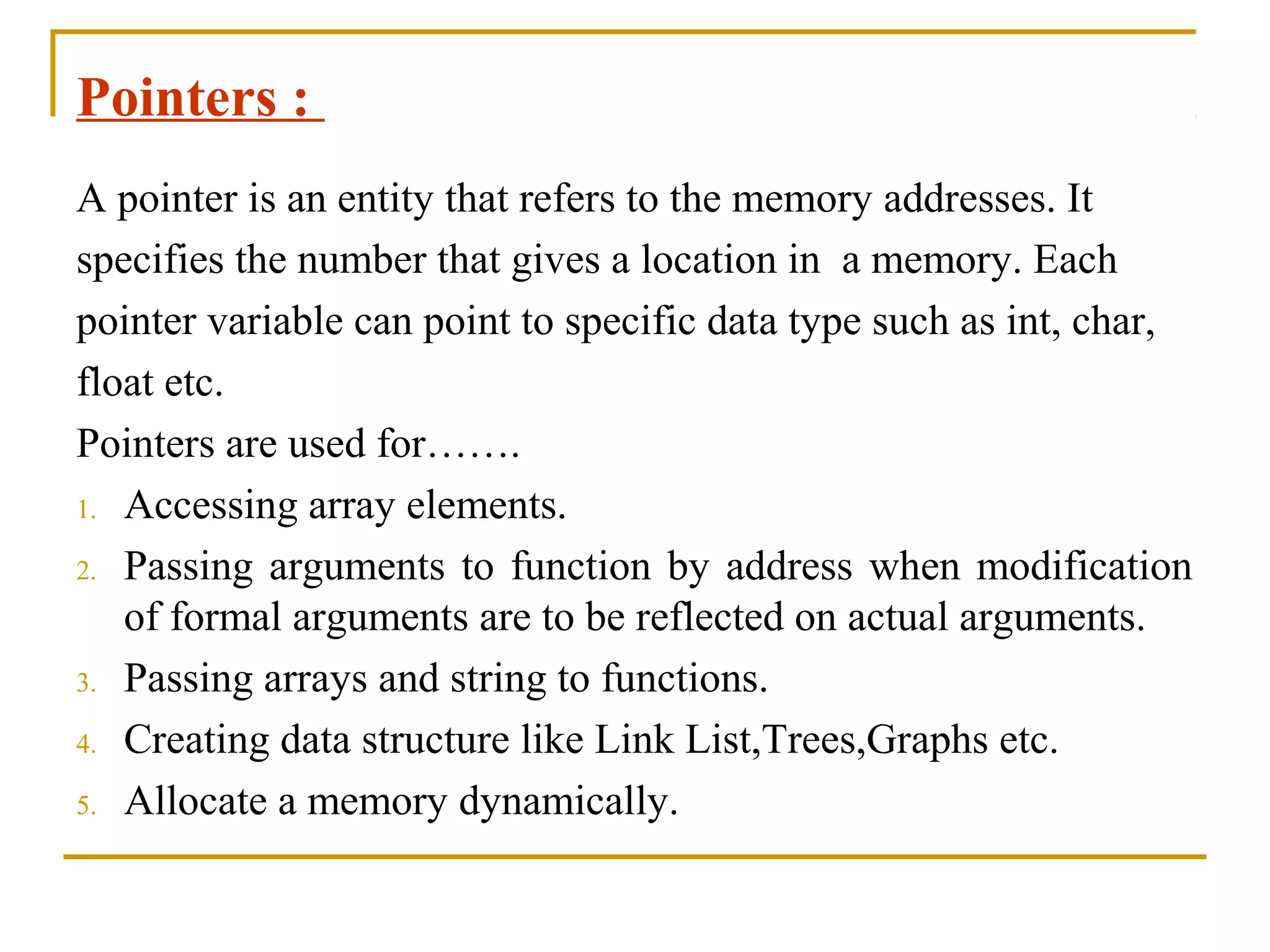 Unit 1 introduction to data structure | PPT