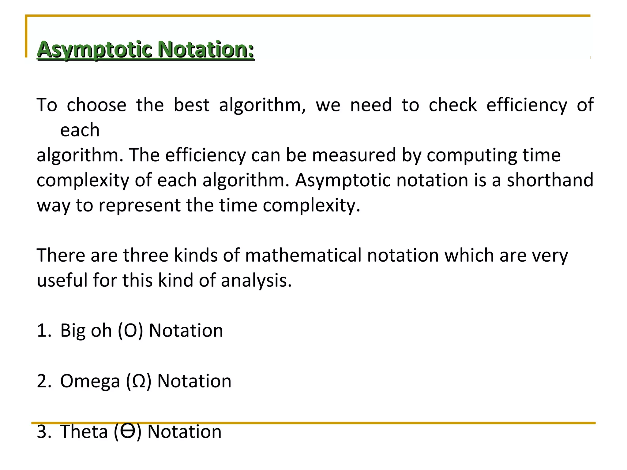 Unit 1 introduction to data structure | PPT