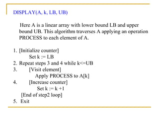 Unit 1 introduction to data structure | PPT