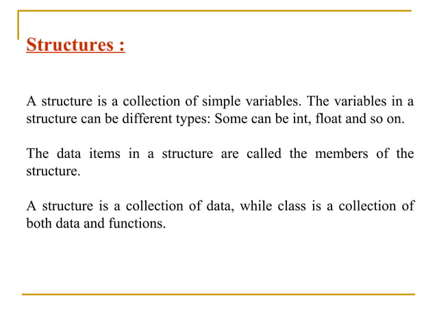 Unit 1 introduction to data structure | PPT | Programming Languages | Computing