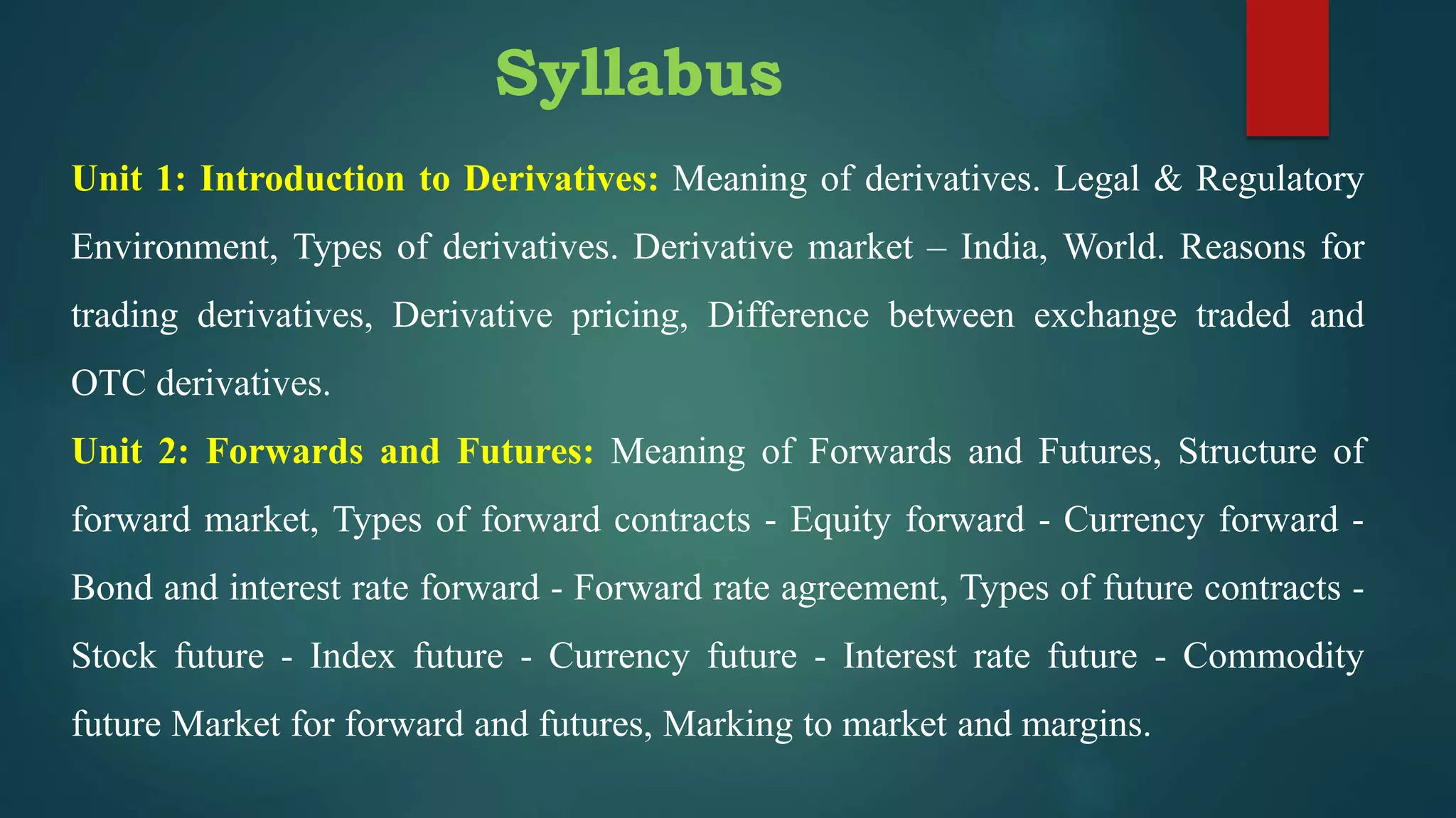 Unit 1-Introduction to Derivatives.pptx