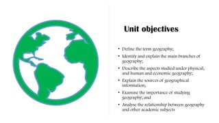 Unit 1: Introduction to Geography – Rwanda Geography Curriculum 🌍 | PDF